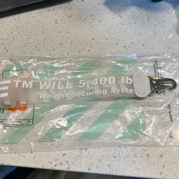 Off-White | Accessories | Offwhite Industrial Keychain Rubber | Poshmark